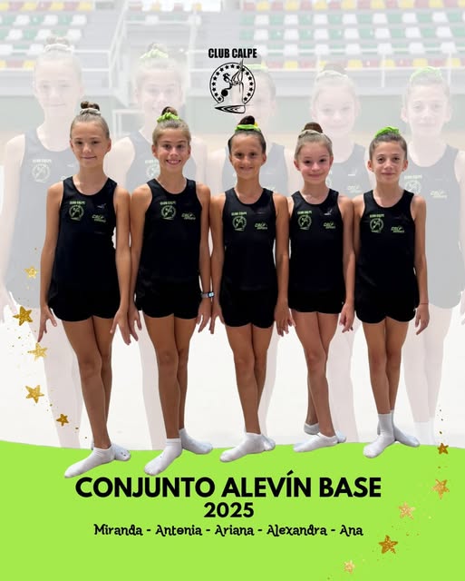 CONJUNTO ALEVIN BASE – Club Gimnasia Calpe